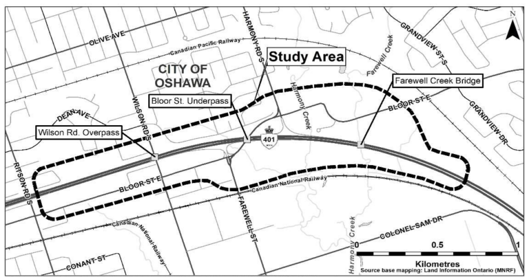 About the Project – Highway 401 Bloor Street/ Harmony Road Interchange ...